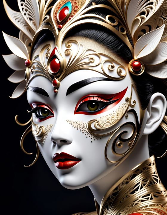 Portrait #30 - Wildly Wicked Artworks - Digital Art & AI, People ...