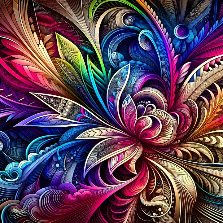 Fractal Abstract #1 - Wildly Wicked Artworks - Digital Art & AI ...