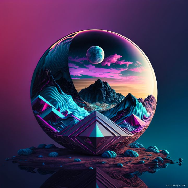 A World Within a World 0002 - Randy Colby - Digital Art & AI, Fantasy ...