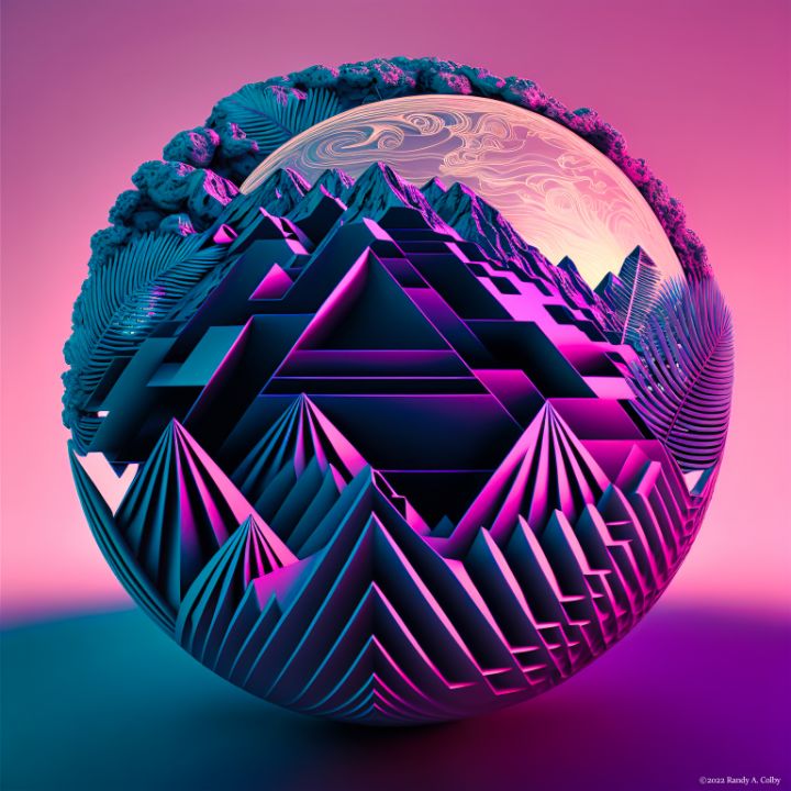 A World Within a World 0003 - Randy Colby - Digital Art & AI, Fantasy ...