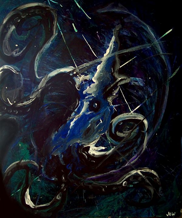 Giant Squid Painting