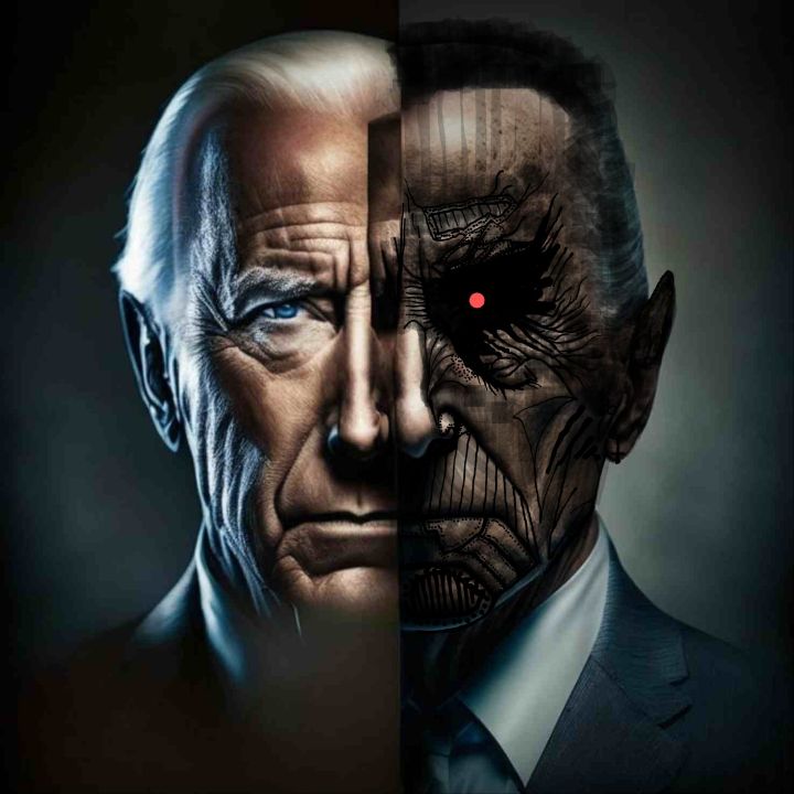 Two faces president - Black Out The Sun - Drawings & Illustration ...