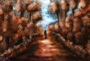 The mystery night - Bloom.Art _By Sarah Nabih - Paintings & Prints, Landscapes & Nature ...