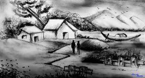 Once upon a time ... - Bloom.Art _By Sarah Nabih - Paintings & Prints, Landscapes & Nature ...