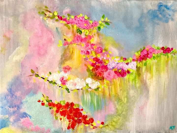 Somewhere where the dreams are true - Angela Tocila Art - Paintings ...