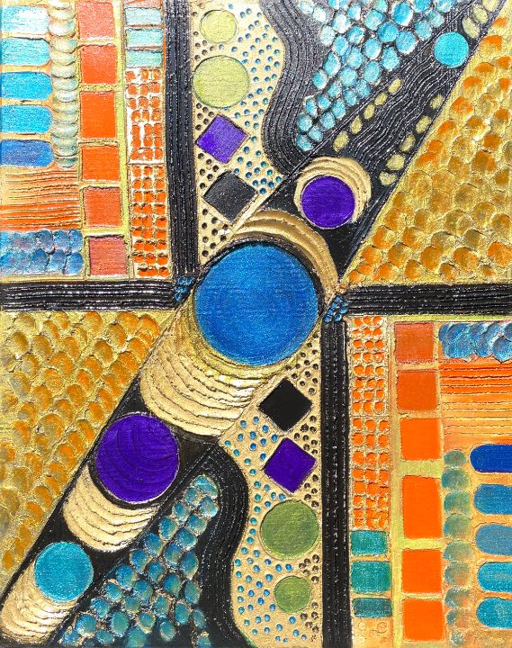 The Beetle - Angela Tocila Art - Paintings & Prints, Abstract ...