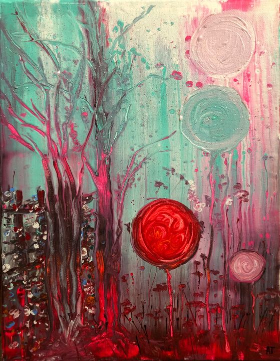 Aspirations - Angela Tocila Art - Paintings & Prints, Abstract ...