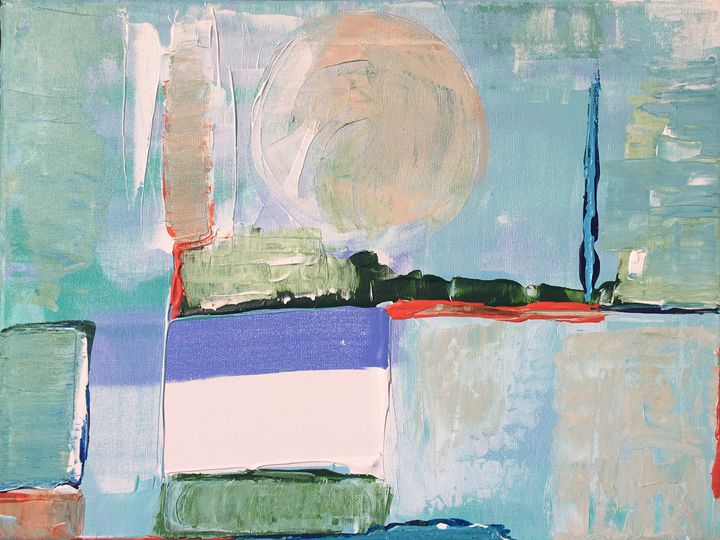 Transcendence - Saeri Fae Art - Paintings & Prints, Abstract, Landscape ...