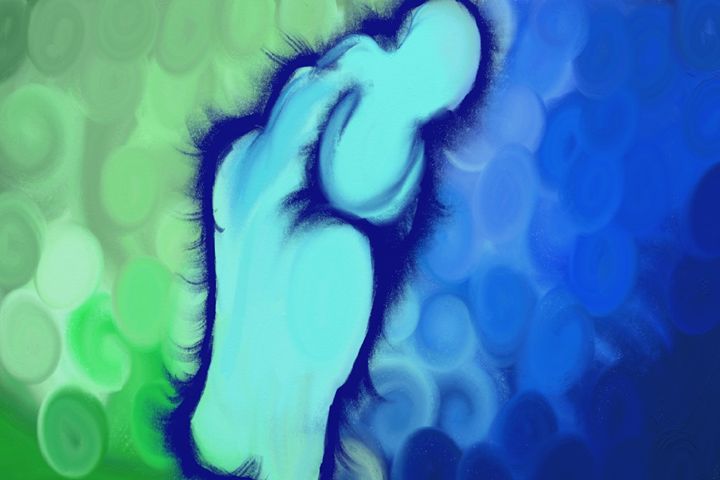 Lonely Spirit (4' x 6') - Emotional Expressions - Drawings ...