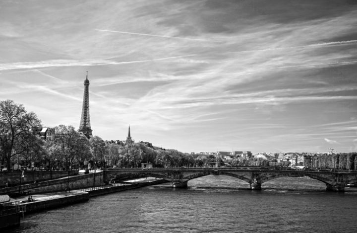 BW Paris Snapshot in Time 2 of 8 - 360 Studios Fine Art - William ...