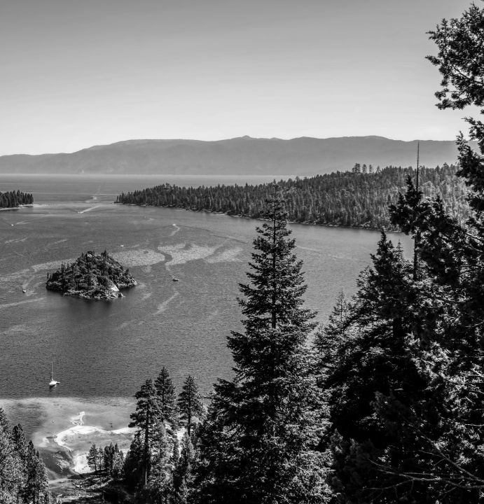 BW Top of the Lake 1 of 3 Tahoe - 360 Studios Fine Art - William Robert ...