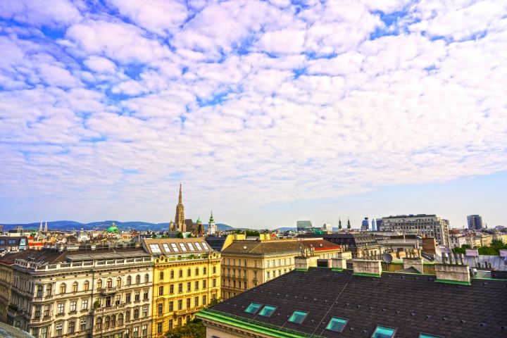 City Skyline Vienna Austria - 360 Studios Fine Art - William Robert ...