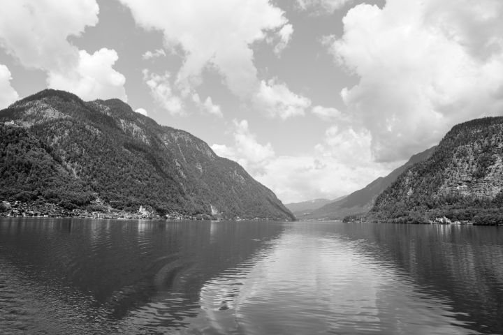 BW One Glorious Day Lake Hallstatt 3 - 360 Studios Fine Art - William ...