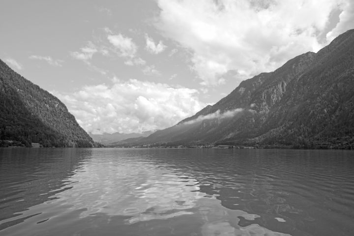 BW One Summer Day on the Lake - 360 Studios Fine Art - William Robert ...