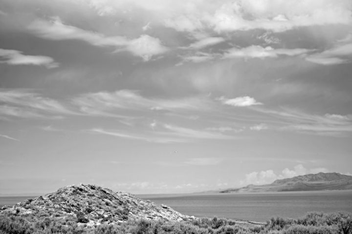 BW The Great Salt Lake 2 of 7 - 360 Studios Fine Art - William Robert ...