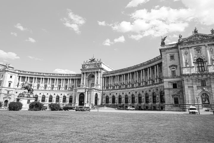 BW Hoffburg Palace in Vienna Austria - 360 Studios Fine Art - William ...