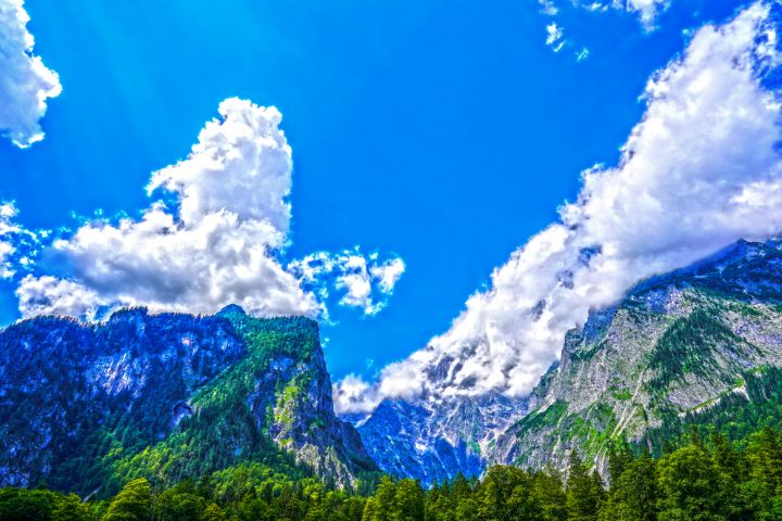 Beautiful Day in the Alps - 360 Studios Fine Art - William Robert ...
