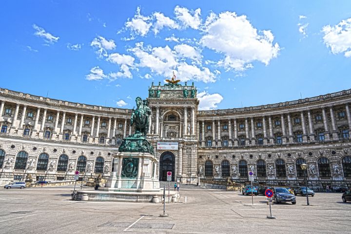 Hoffburg Palace in Vienna Austria - 360 Studios Fine Art - William ...