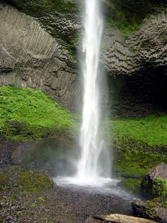 Spray - Waterfall Pacific Northwest - 360 Studios Fine Art - William ...