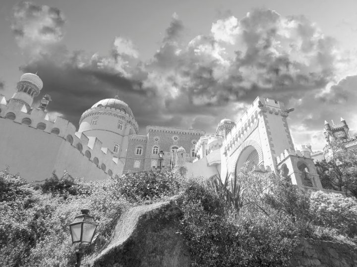 BW Fairytale Palace Palacio Nacional - 360 Studios Fine Art - William ...