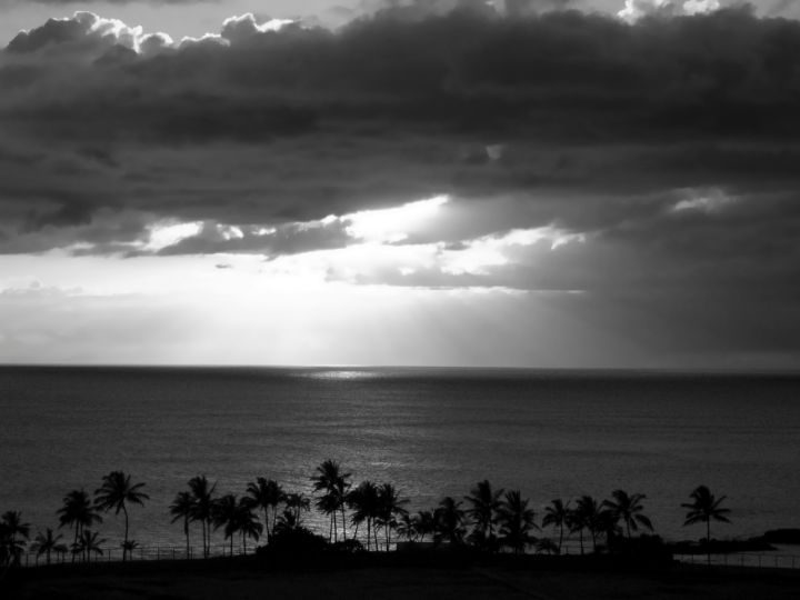 BW Hawaii Blues - Sunset - 360 Studios Fine Art - William Robert Stanek ...
