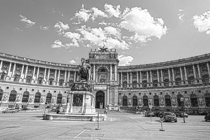 BW Hoffburg Palace in Vienna Austria - 360 Studios Fine Art - William ...