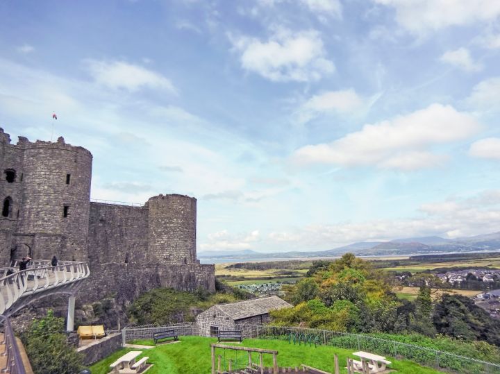 Aberystwyth Castle Wales - 360 Studios Fine Art - William Robert Stanek ...