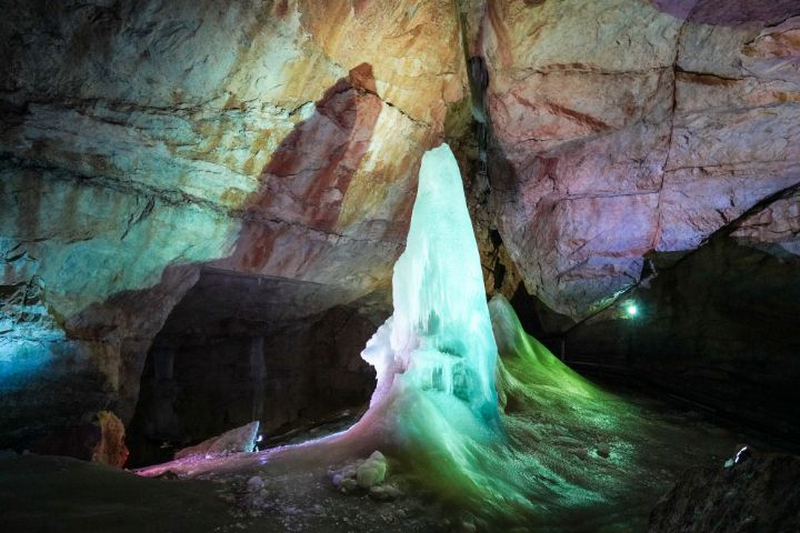 In the Dachstein Giant Ice Caves 4/9 - 360 Studios Fine Art - William ...