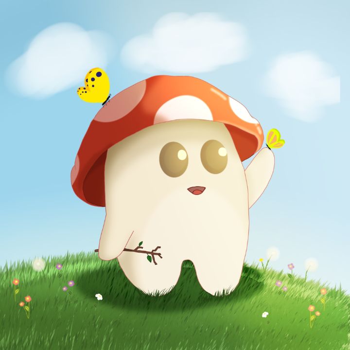 Mushroom Shroomie - Albedo - Digital Art, Childrens Art, Other ...