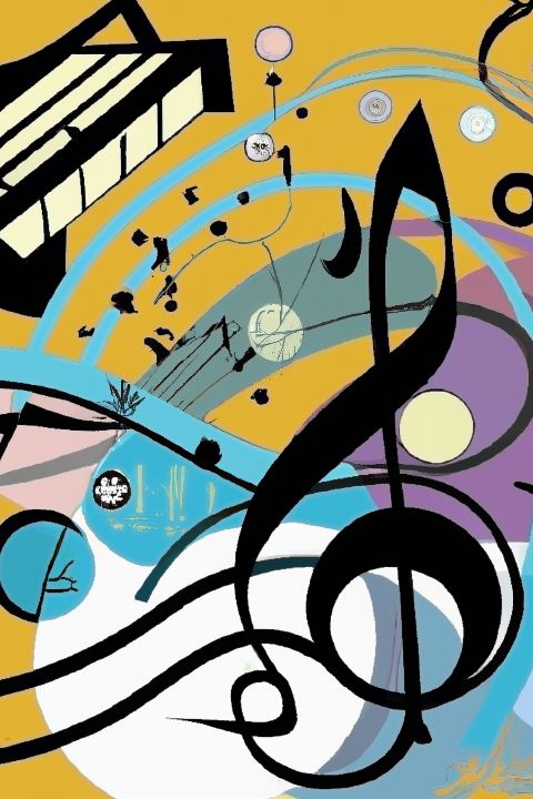 Abstract Music Illustration - LollyGaggerz - Drawings & Illustration ...