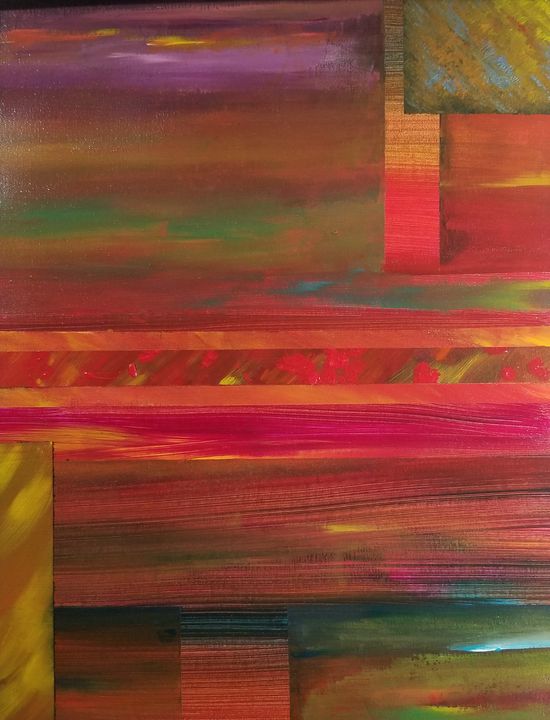 Abstract 9j503 - Reginald Ware - Paintings & Prints, Abstract, Color ...