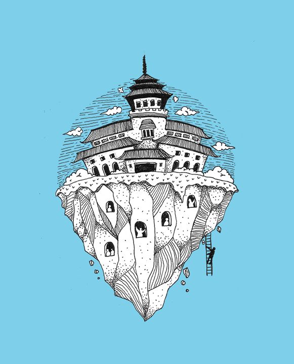 Gedung Sate - Nedi Sopian - Paintings & Prints, Buildings ...