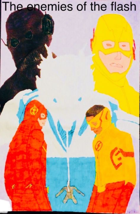 Flash enemy - MainMan art shop - Drawings & Illustration, Entertainment ...