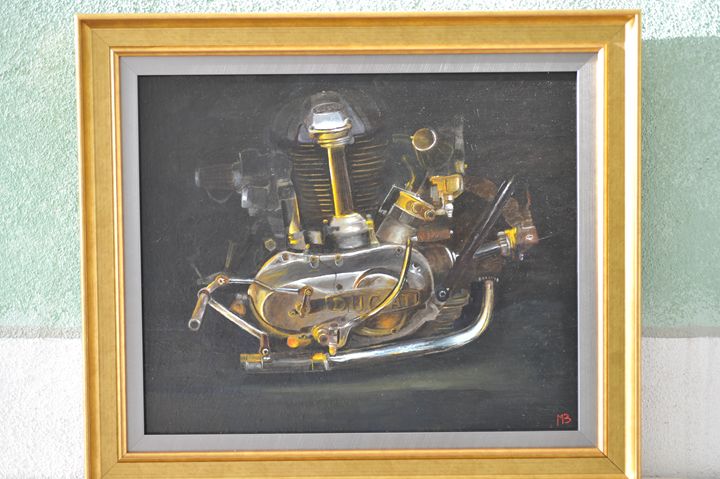 Old fashion for an old motor - BM - Paintings & Prints, Vehicles ...