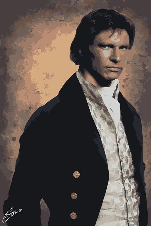 Victorian Han Solo - Graphic Element - Digital Art & AI, Abstract ...