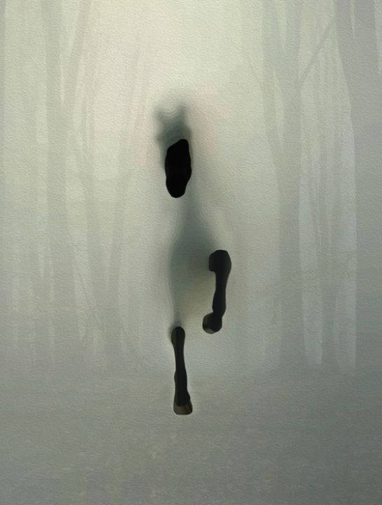Enigma in Motion – Black Horse - Ramy Hefny Gallery - Paintings ...