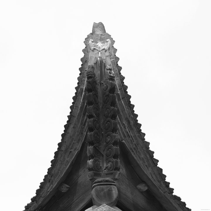 Curved corners of the pagoda roof - Vietnam Photo - Photography ...