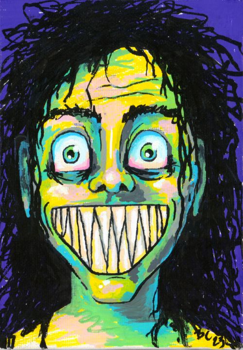 Happy Hag - Bending Birch Art - Paintings & Prints, People & Figures ...