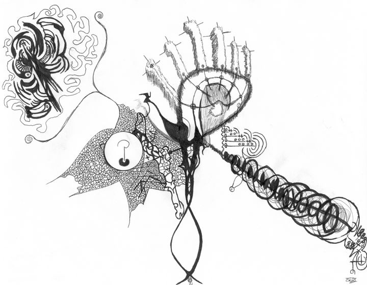 FRACTURE - Bruno Berni - Drawings & Illustration, Abstract, Irregular ...