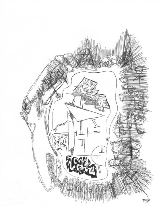 INSIDE - Bruno Berni - Drawings & Illustration, Abstract, Irregular ...