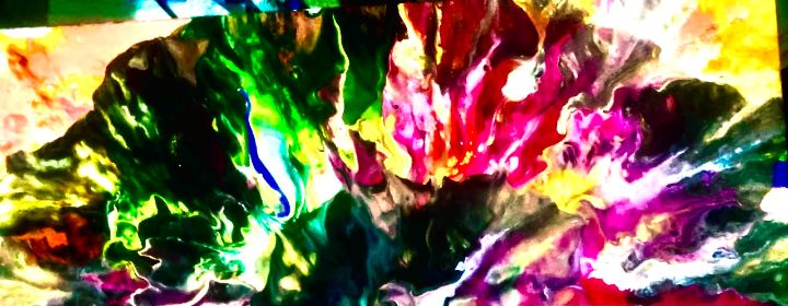 Running color - Simply Jan’s - Paintings & Prints, Abstract, Color - ArtPal