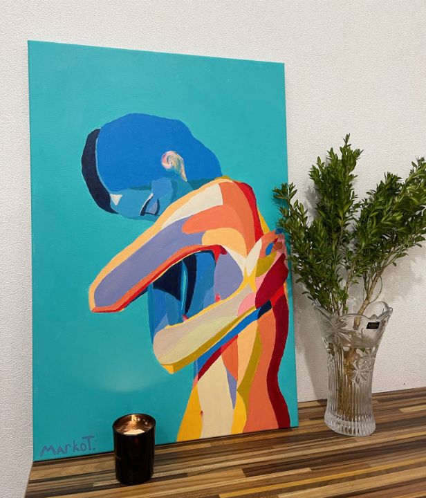 Feelings - MarkoT - Paintings & Prints, People & Figures, Female Form ...