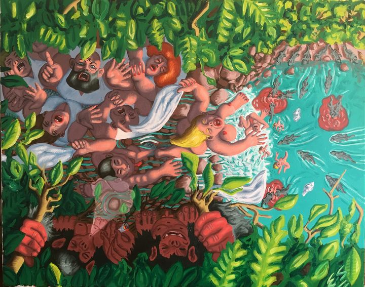 LA SECTE - Erick Seror - Paintings & Prints, Religion, Philosophy ...