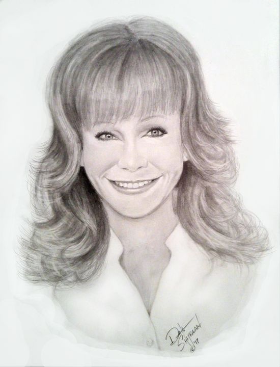 Reba McIntire - Dale Shipman Art - Drawings & Illustration ...