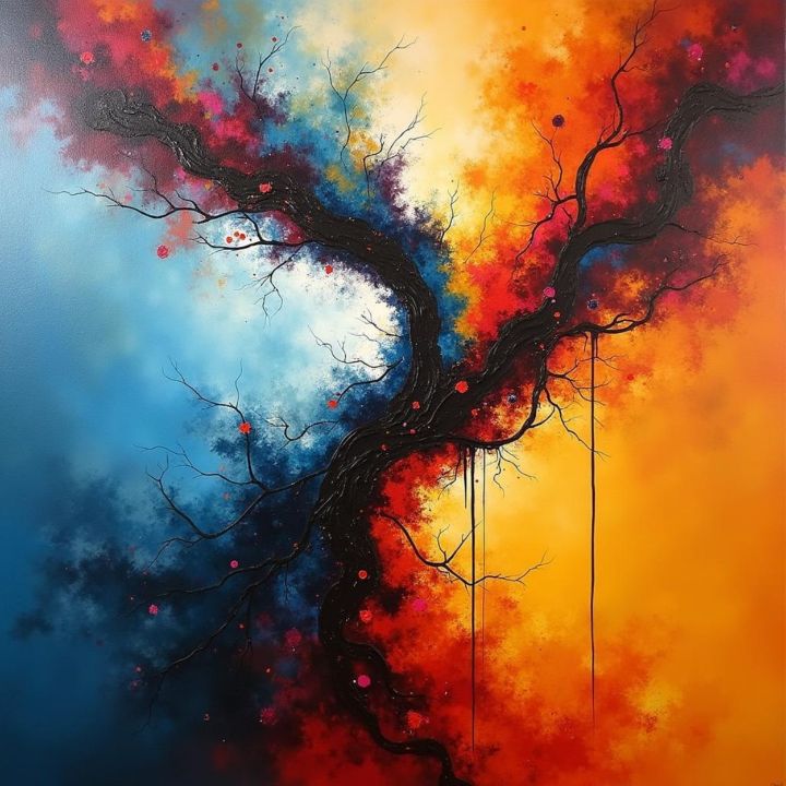 The destructive power of lightning - Yenal K. Yilmaz - Digital Art & AI ...