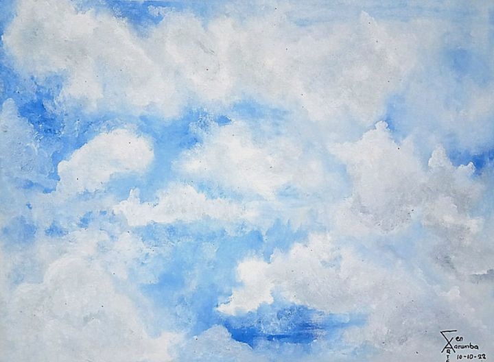 Sky /Original Plein Air Piece - Gen Carumba Arts - Paintings & Prints ...