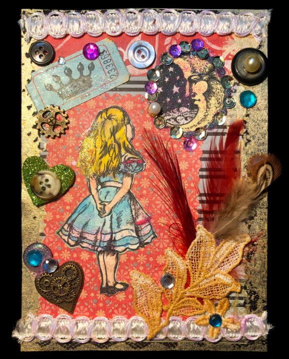The Alice Collection card 17 - Art by Fred Novak - Paintings & Prints ...