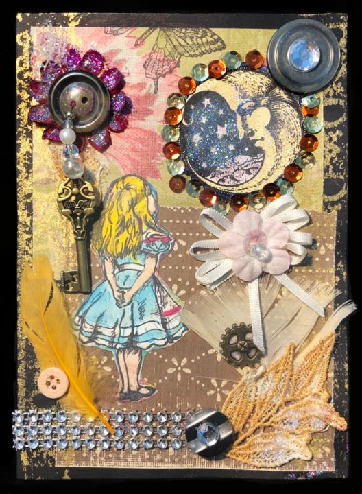 The Alice Collection card 18 - Art by Fred Novak - Paintings & Prints ...