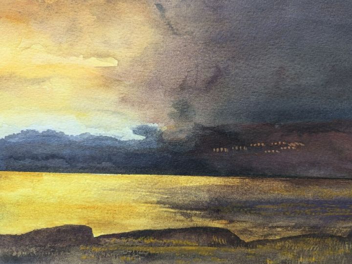 On Golden Lake - Dana Fine Arts - Paintings & Prints, Landscapes ...