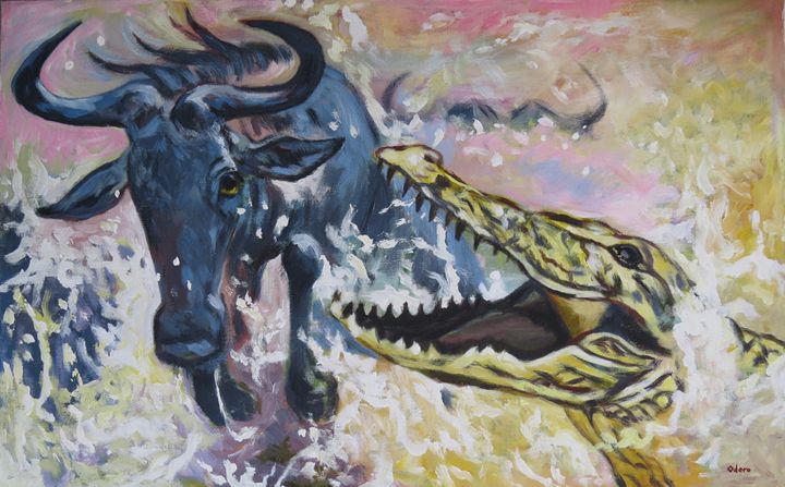 Faith - SIMON ODERO - Paintings & Prints, Animals, Birds, & Fish, Other ...